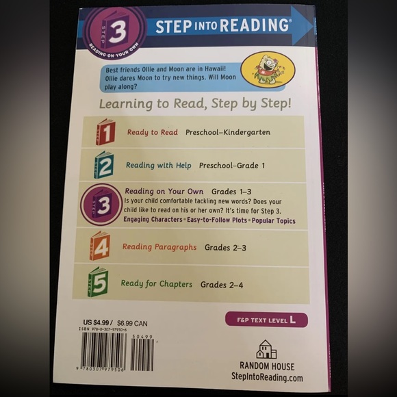 Other | Ollie Moon Aloha Step Into Reading Step 3 Comic Reader New ...